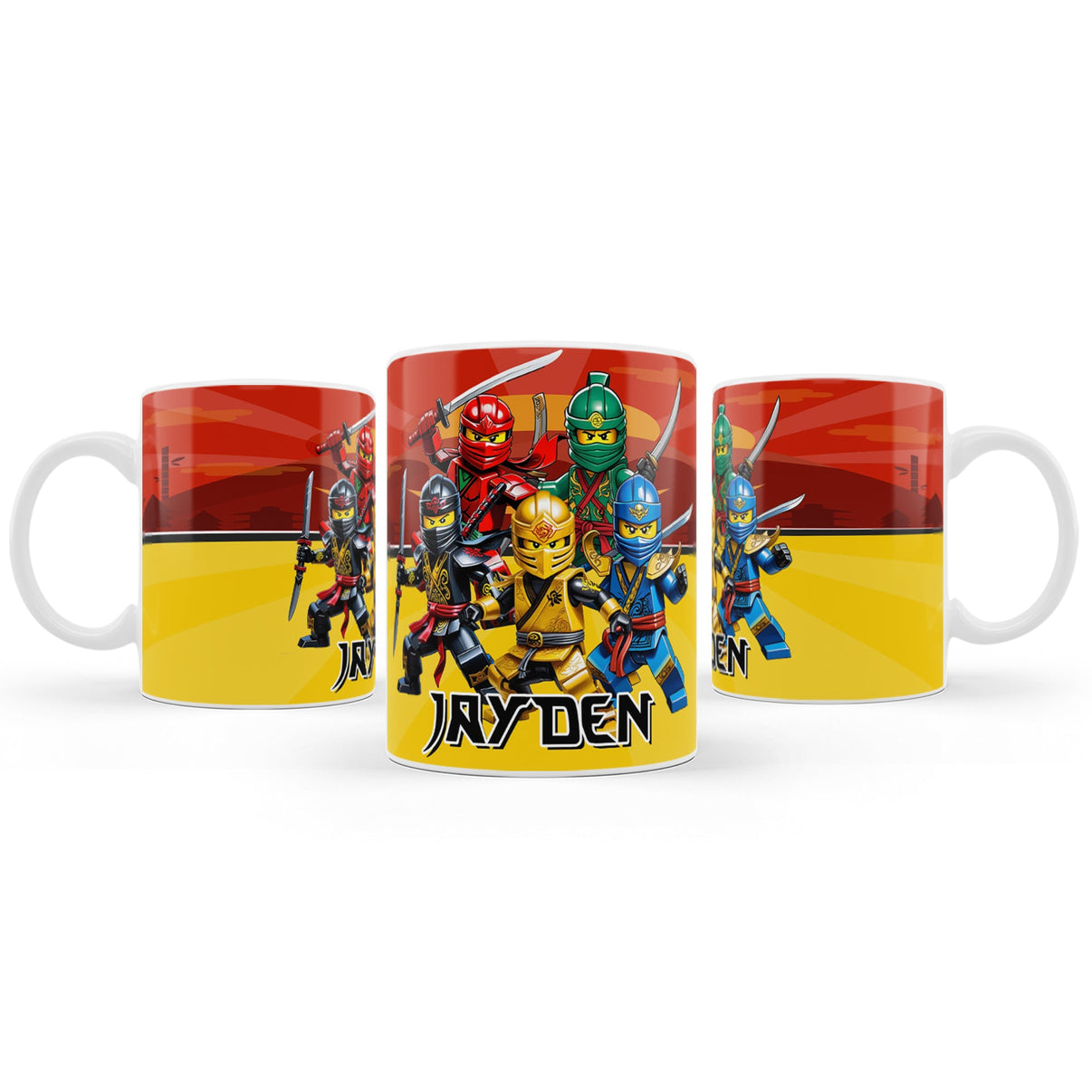 Enjoy Your Favorite Beverage with Our Ninjago Sublimation Mug - Perfec ...