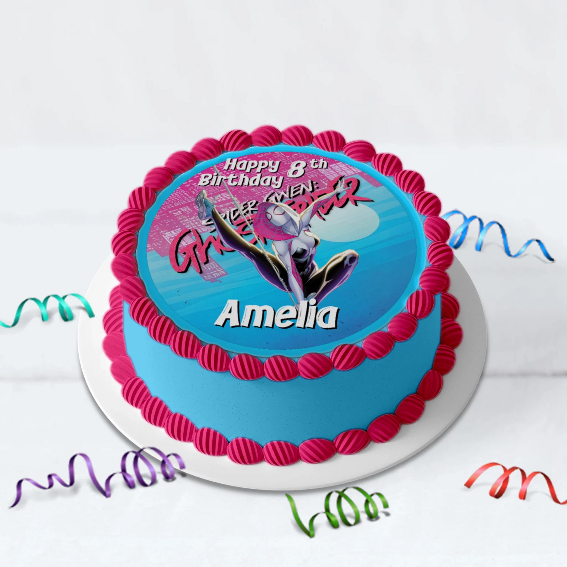 Spider-Woman Personalized Icing Sheet Cake Images – PartyDaz