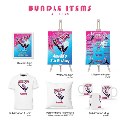 Buy Spider-Woman Personalized Party Pack Digital Template Bundle – PartyDaz