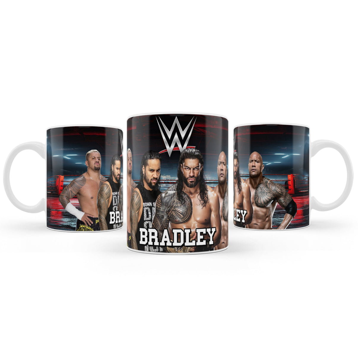 WWE The Bloodline Sublimation Mug - Enjoy Your Coffee in Style – PartyDaz