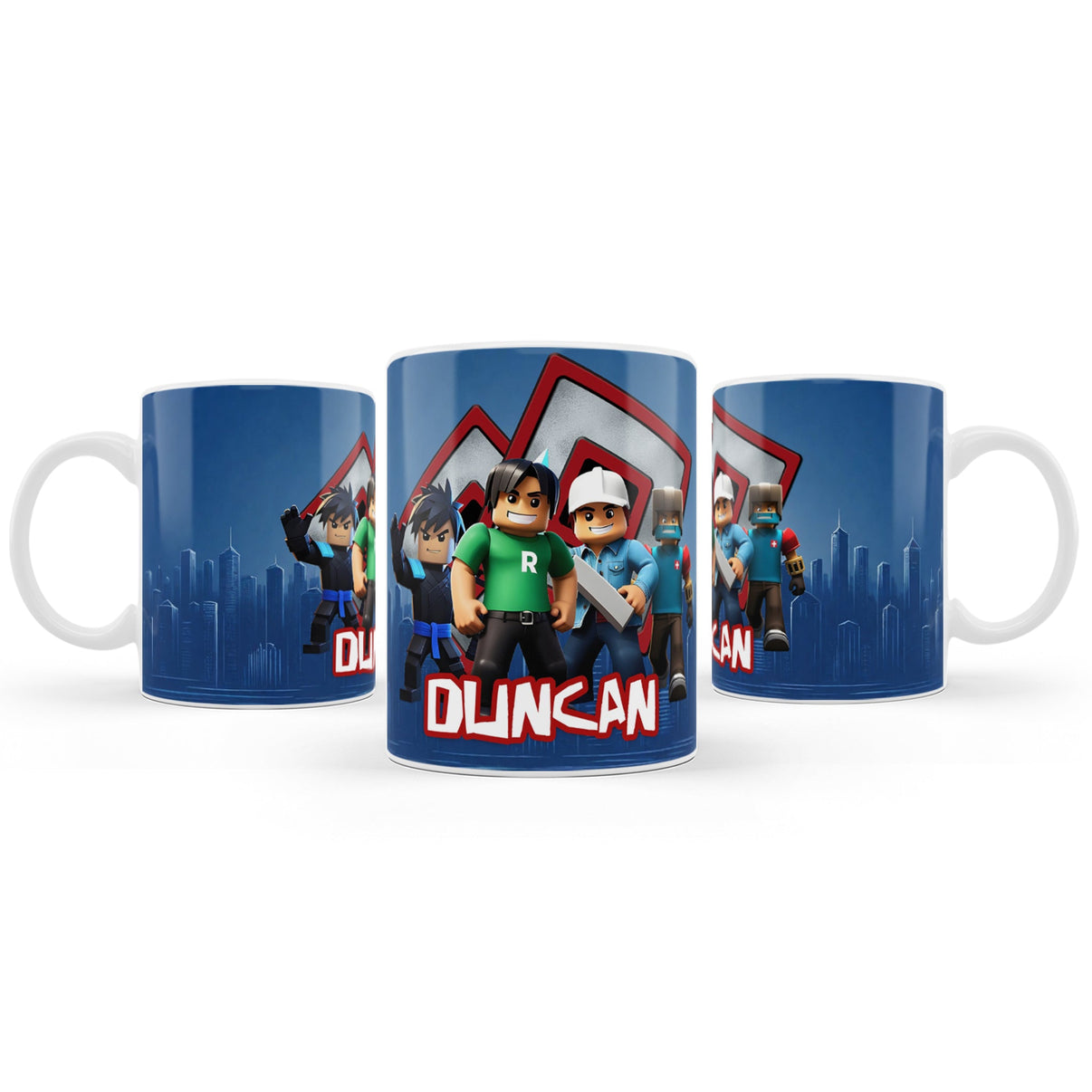 Start Your Day Right with Our Roblox Themed Sublimation Mugs - Perfect ...