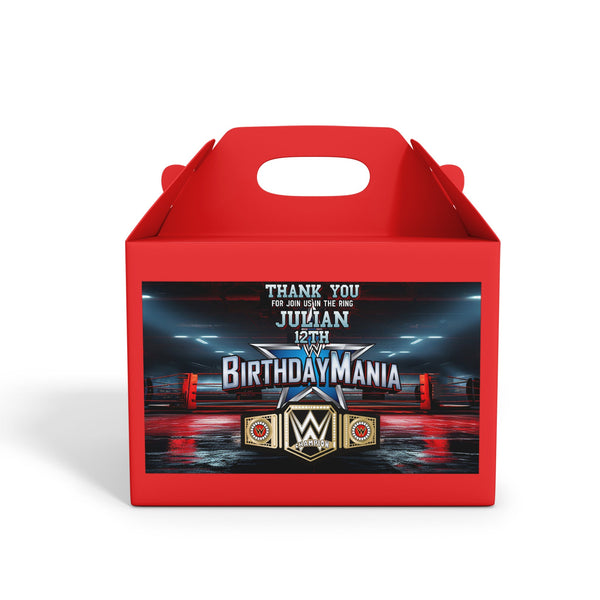 Birthday Mania Treat Box Label - Make Your Treats Extra Special – PartyDaz